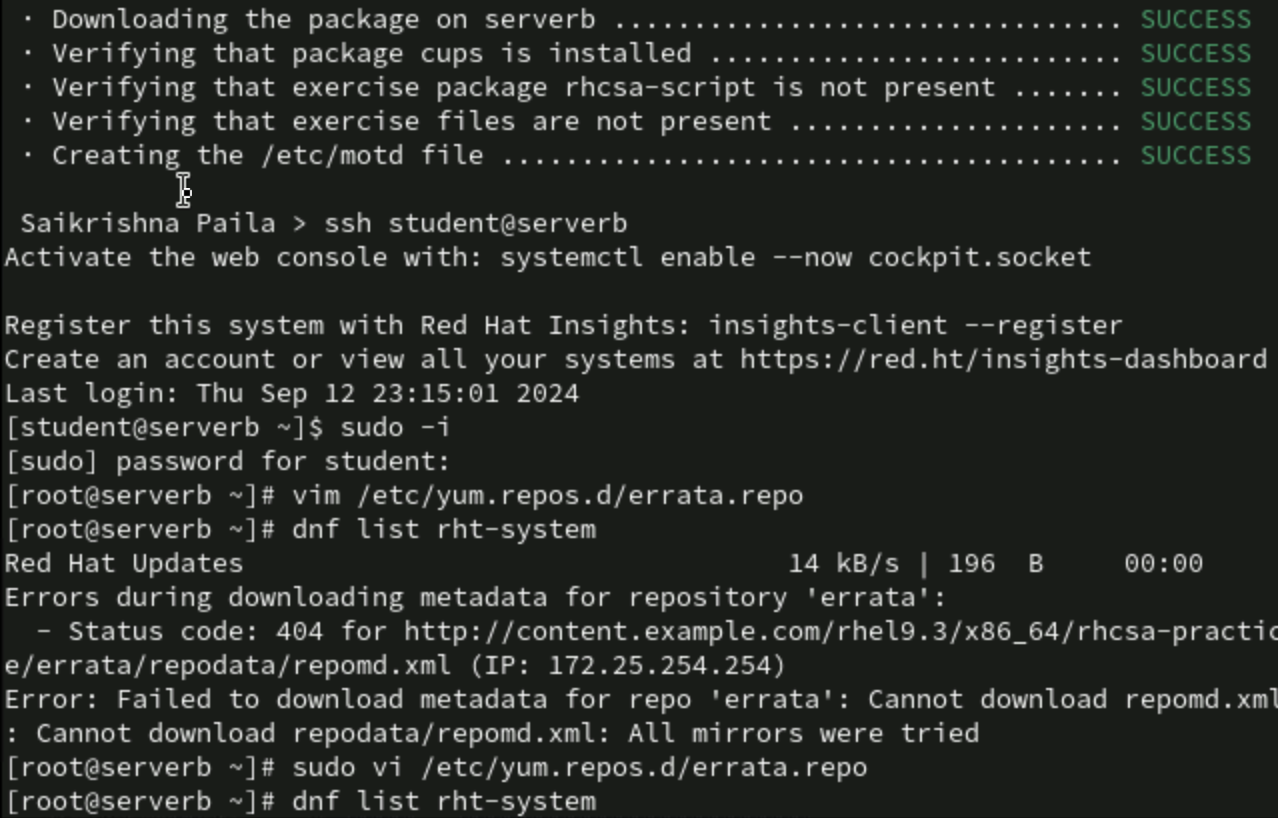 Solved: RH124 Ch12s08 - Red Hat Learning Community