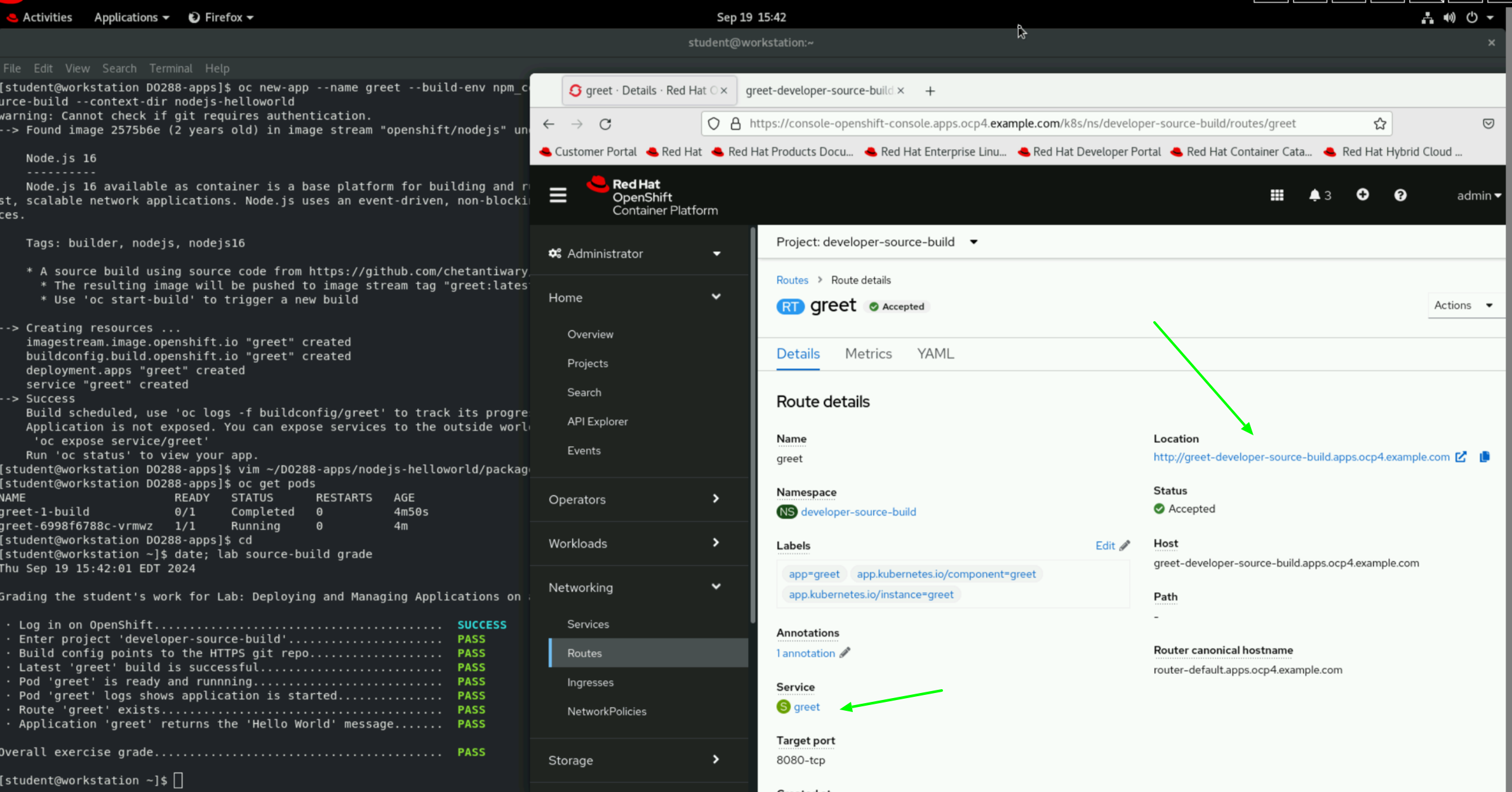 Solved: DO288: Cannot finish first lab (ch01s10) of do288-... - Red Hat ...