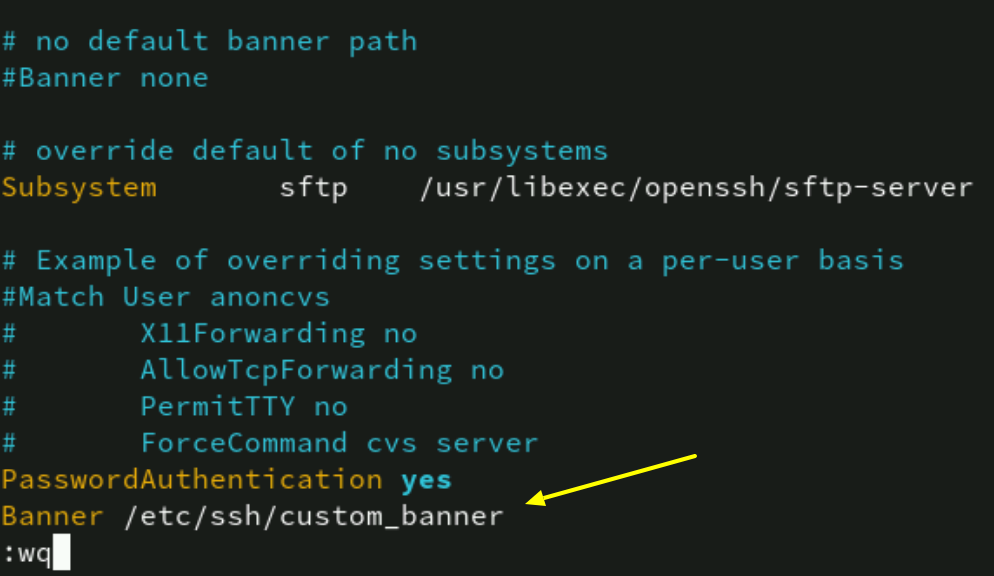 Solved: Banner for SSH Login - Red Hat Learning Community