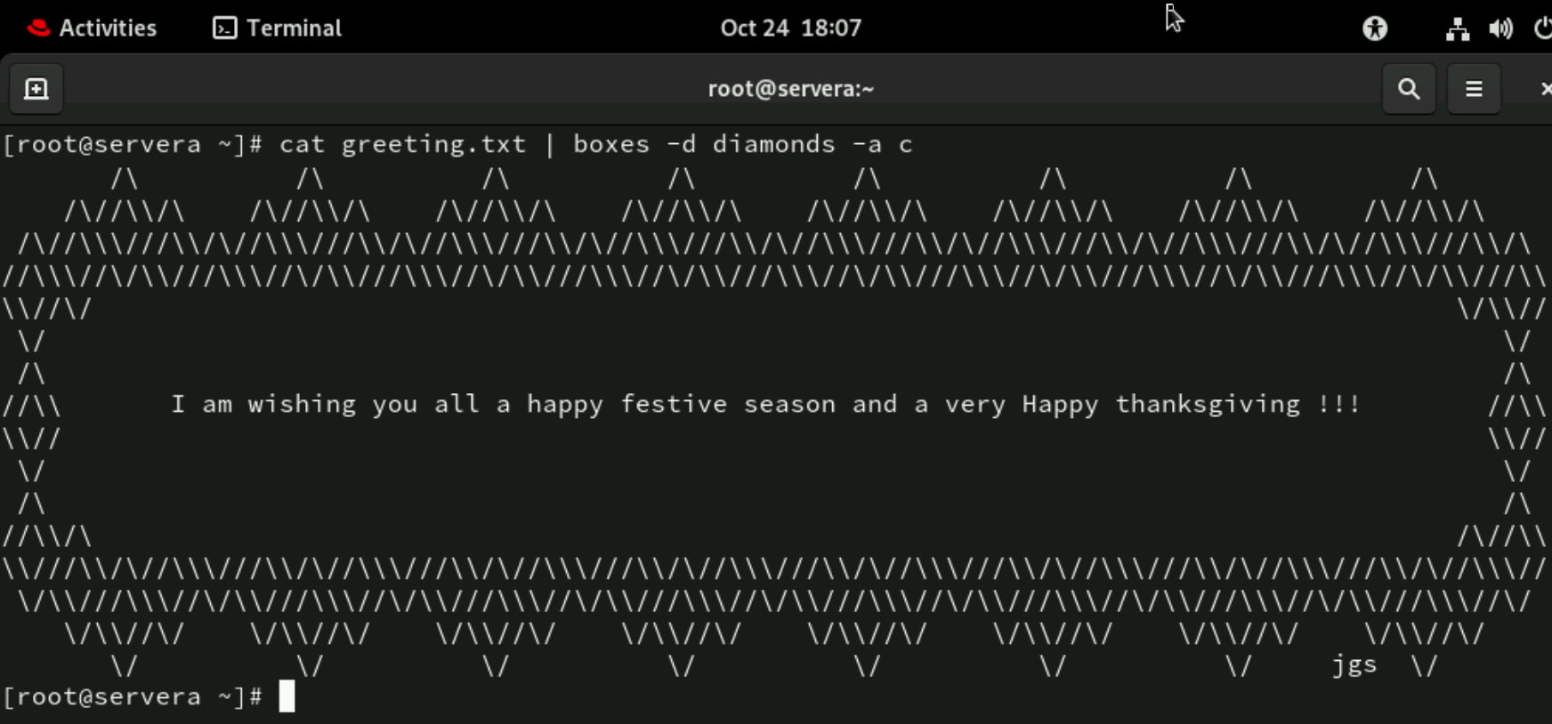 Pixel Perfect : ASCII Art Extravaganza - Red Hat Learning Community