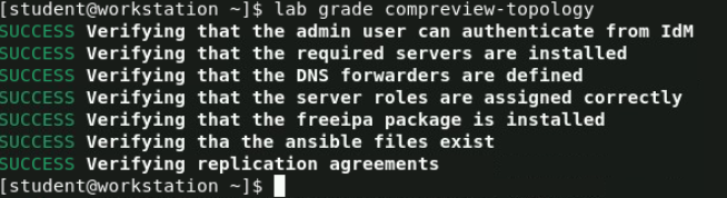 Wrong instructions/grading script in compreview-to... - Red Hat Learning Community