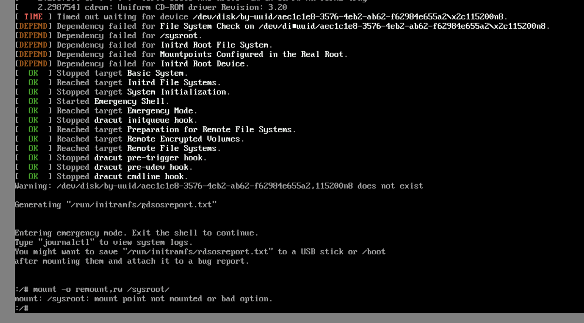 Solved: how i can break the passwd of root in rhel -9 exam - Red Hat ...