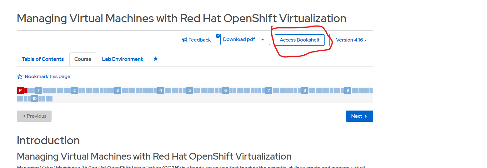 My Access BookShelf won't load - Red Hat Learning Community