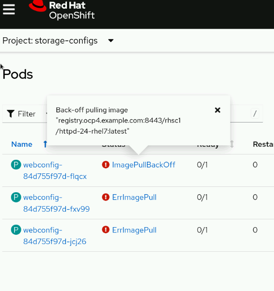Solved: Externalize the Configuration of - guided excercis... - Red Hat Learning Community