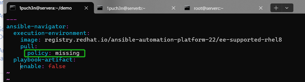 Solved: ansible-navigator command try to pull the executio... - Red Hat Learning Community