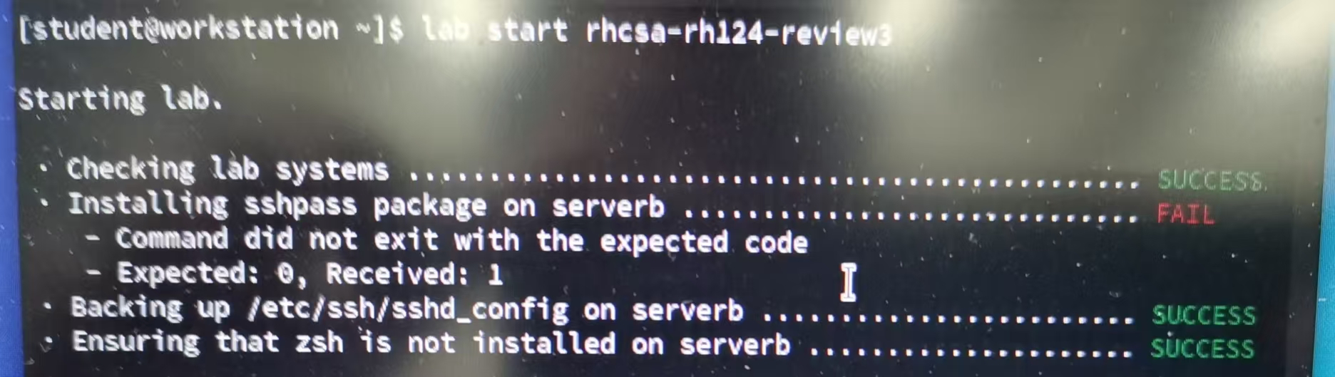 Solved: The repo of RHCE-9.3 Lab Environment cannot be rea... - Red Hat Learning Community
