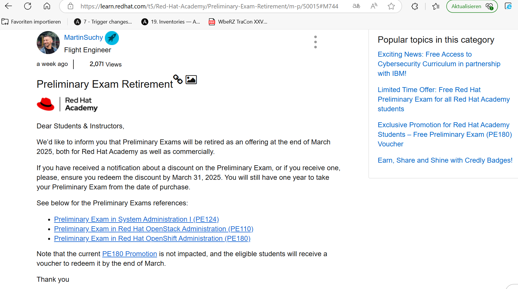 Getting Ready for your Red Hat Preliminary Exam - Red Hat Learning ...