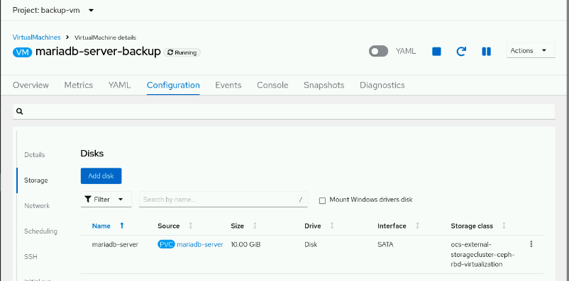 Solved: virtctl vmexport image creating vm - Guided Exerci... - Red Hat Learning Community