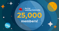 Welcome to the Red Hat Learning Community 25K memb... - Red Hat ...