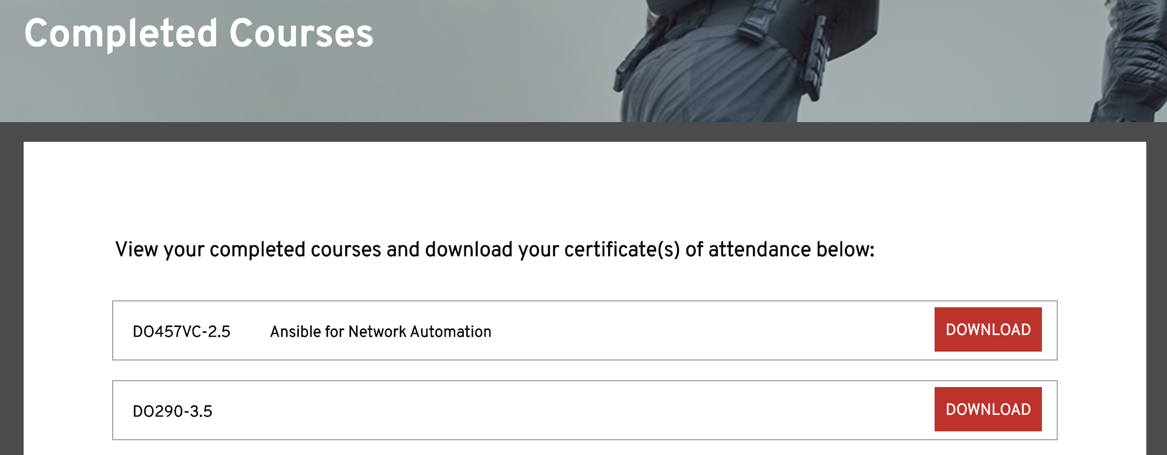 Solved: What Red Hat training course(s) have you completed... - Red Hat ...