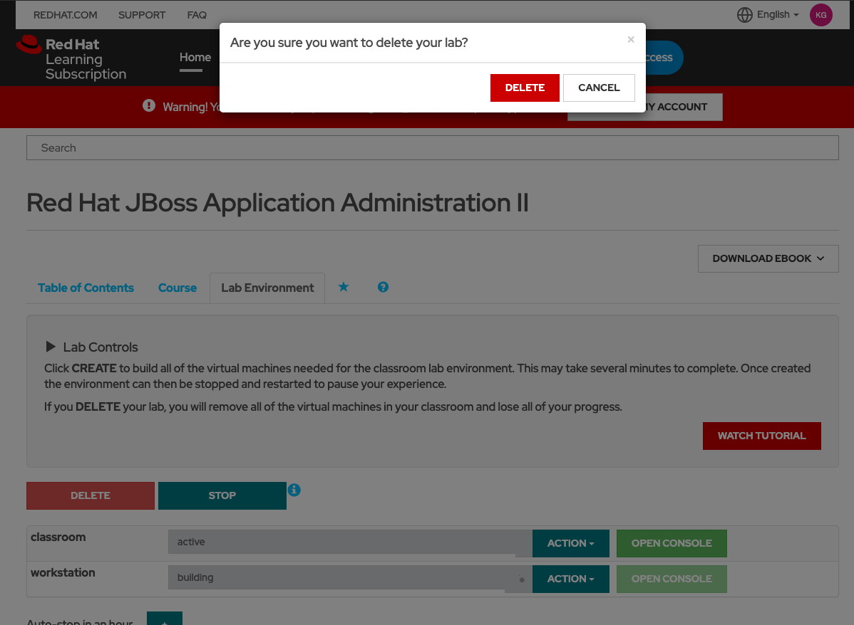 Red Hat Learning Subscription Release Notes - Page 2 - Red Hat Learning ...