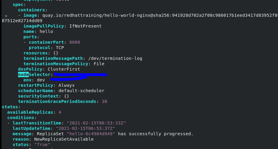 Solved: LAB 280 - Unable to save file through OC edit comm... - Red Hat Learning Community