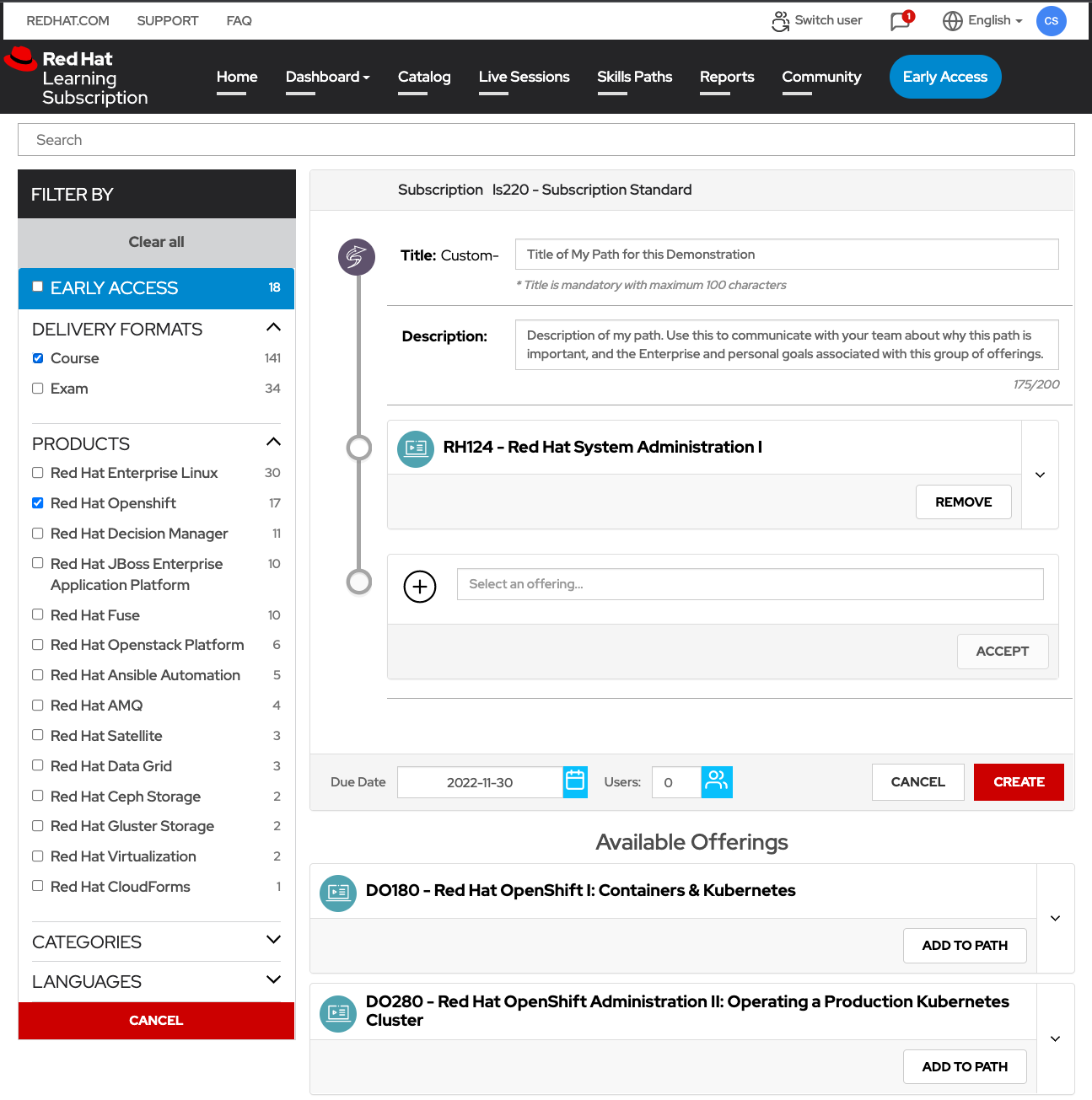 Red Hat Learning Subscription Release Notes - May ... - Red Hat ...