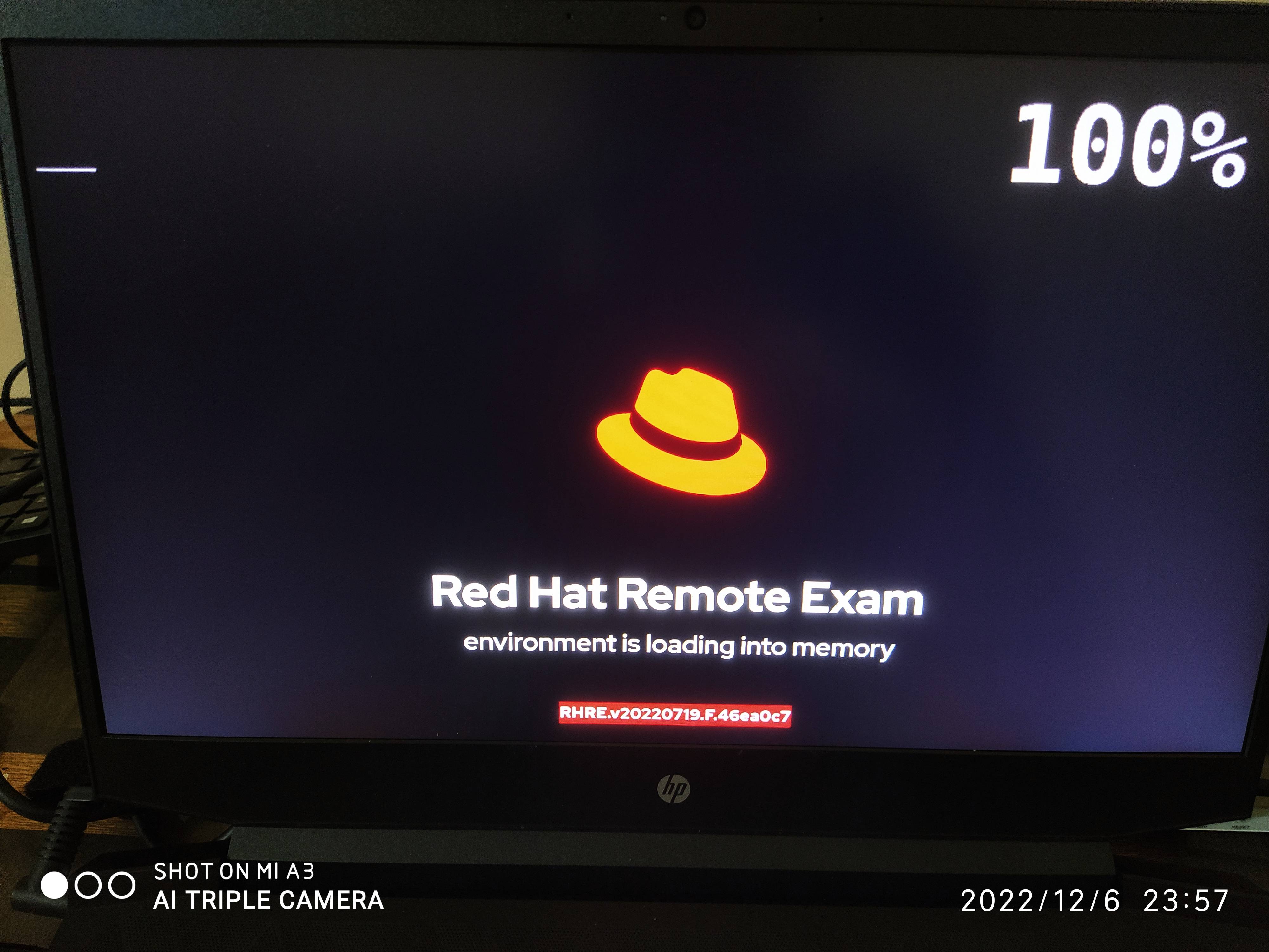 Red Hat remote exam on AMD - Red Hat Learning Community