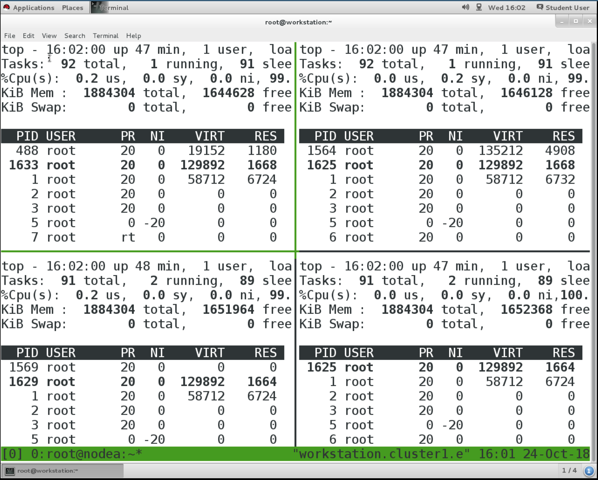Using Tmux To Execute Commands On Servers In Paral Red Hat Learning Community