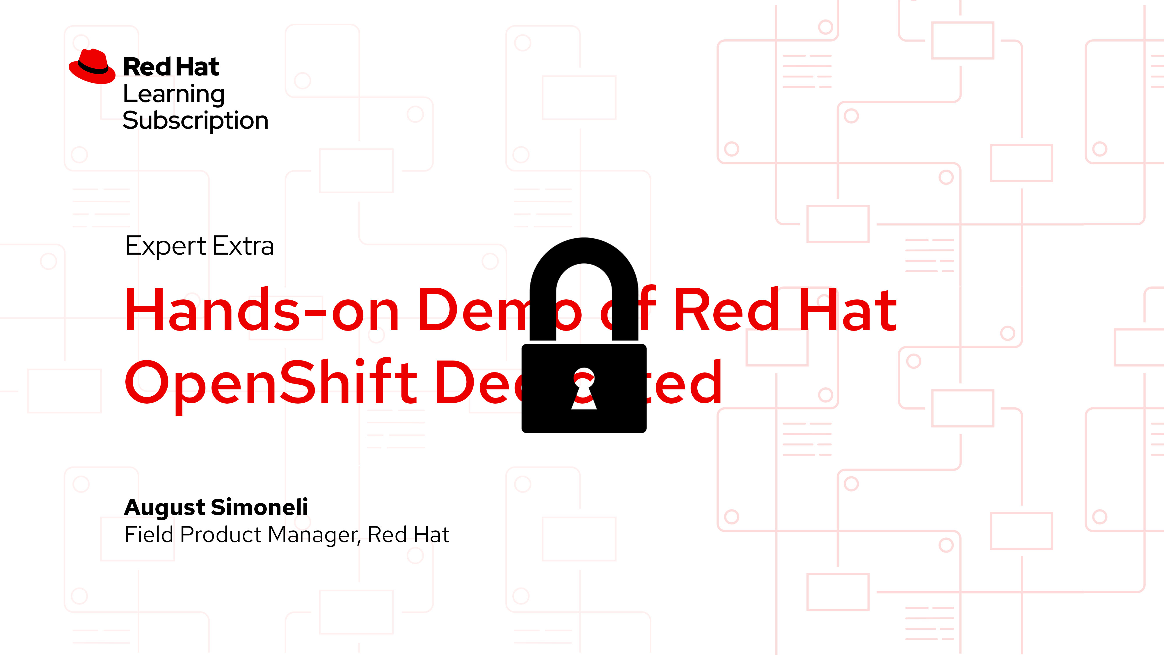 Hands-on demo of Red Hat OpenShift Dedicated - Red Hat Learning Community