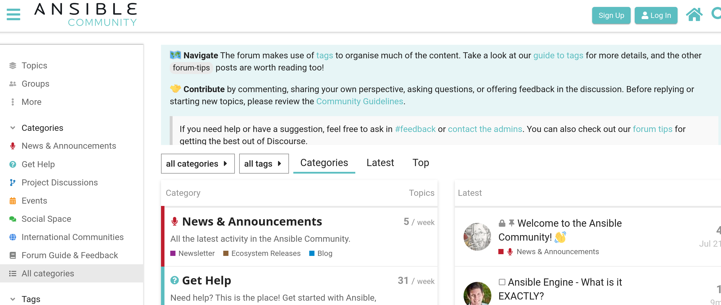 Solved: Welcome to the new Ansible Community Forum - Red Hat Learning Community