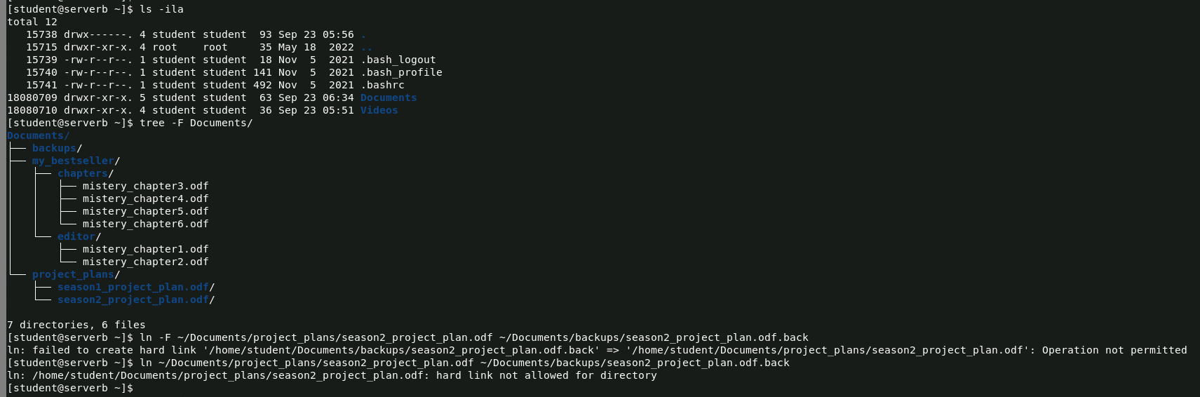 Solved: RH124 - ch03s11 Lab Environment - error to create ... - Red Hat ...