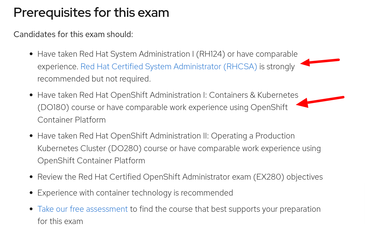 Solved: Going for OpenShift Certification - Red Hat Learning Community