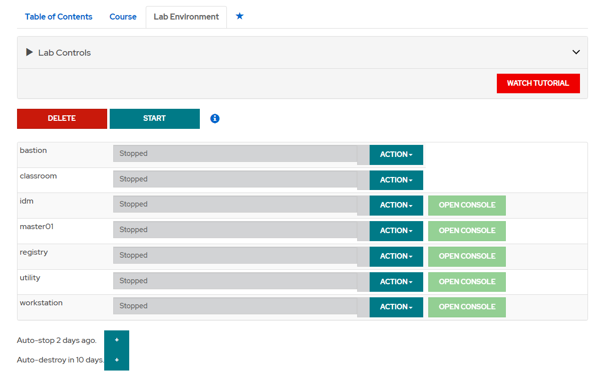 Solved: DO180 v4.12 labs - Red Hat Learning Community