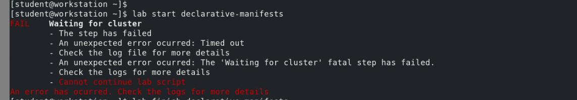 DO280- ch01s02 - Error Lab - Red Hat Learning Community