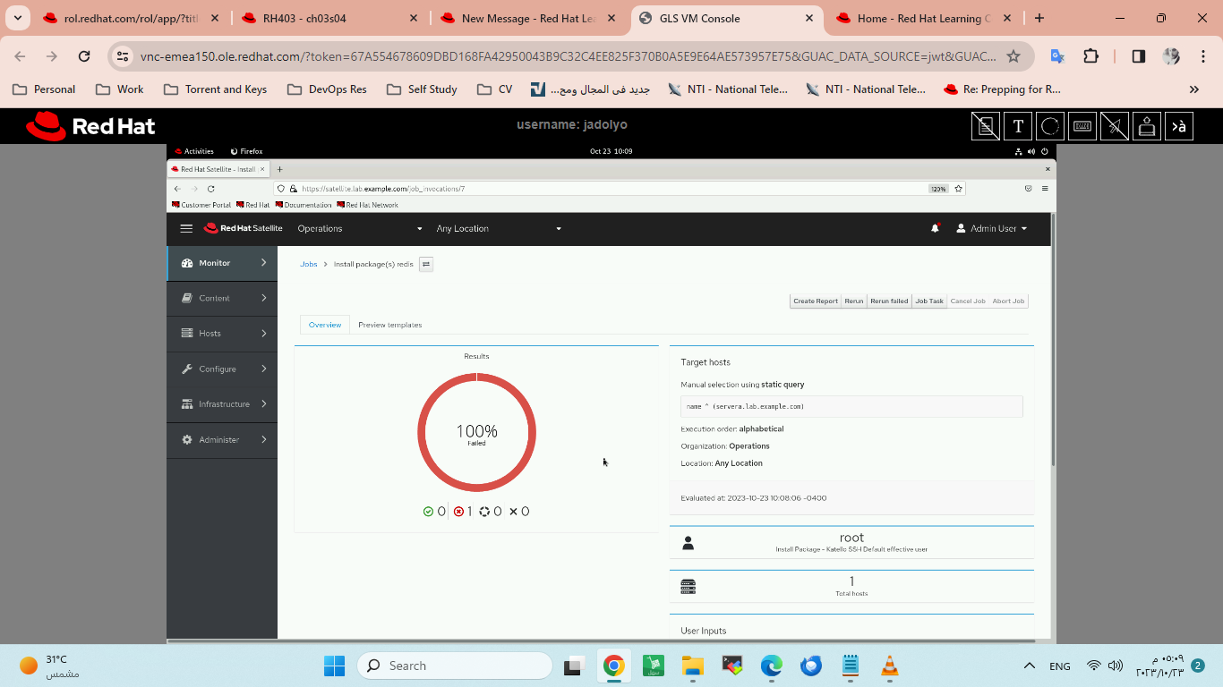Chapter 3 Guided Exercise: Manage Hosts with Host ... - Red Hat ...