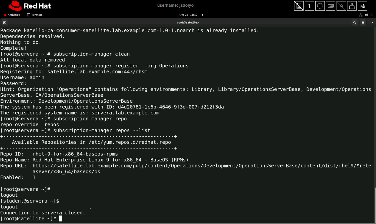 Chapter 3 Guided Exercise: Manage Hosts with Host ... - Red Hat ...