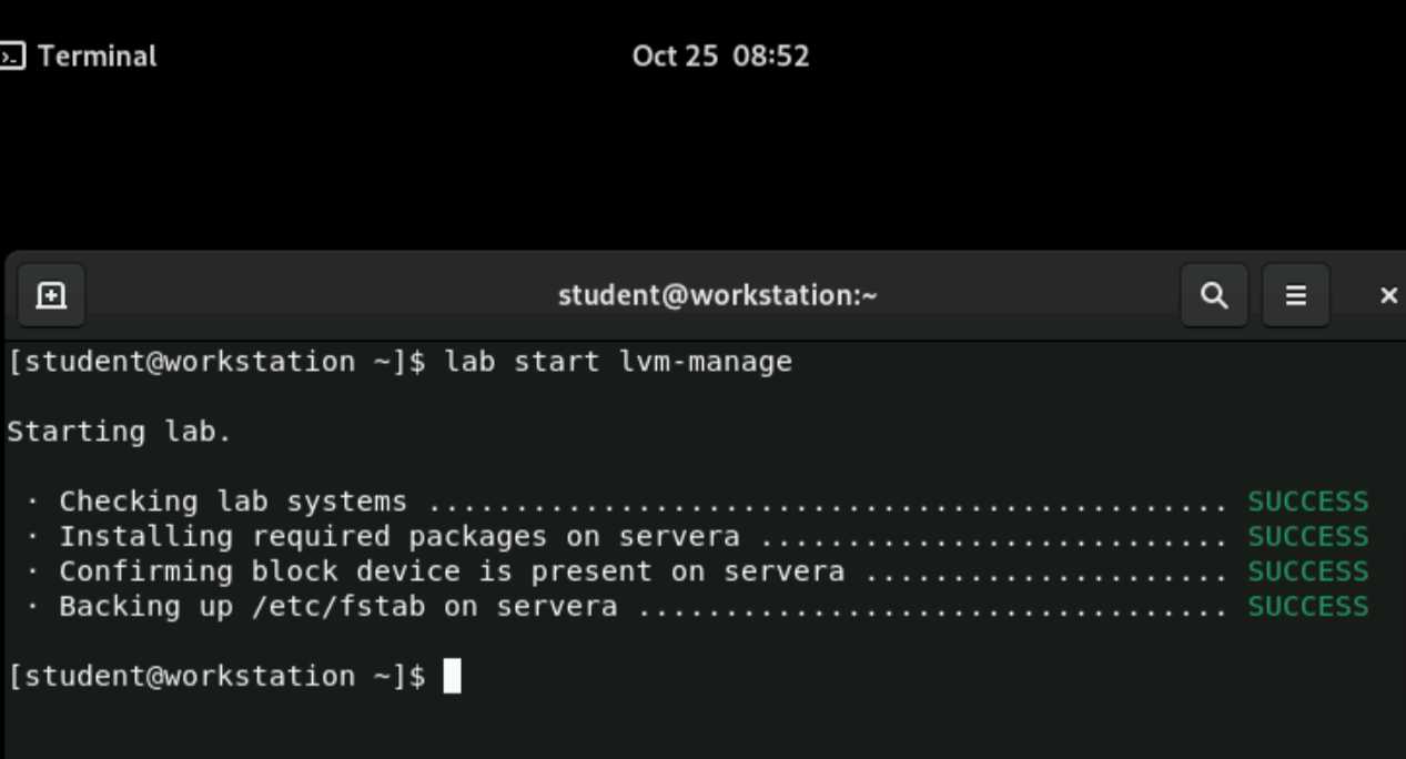Solved: RH134 Lab Environment not starting properly - Red Hat Learning Community