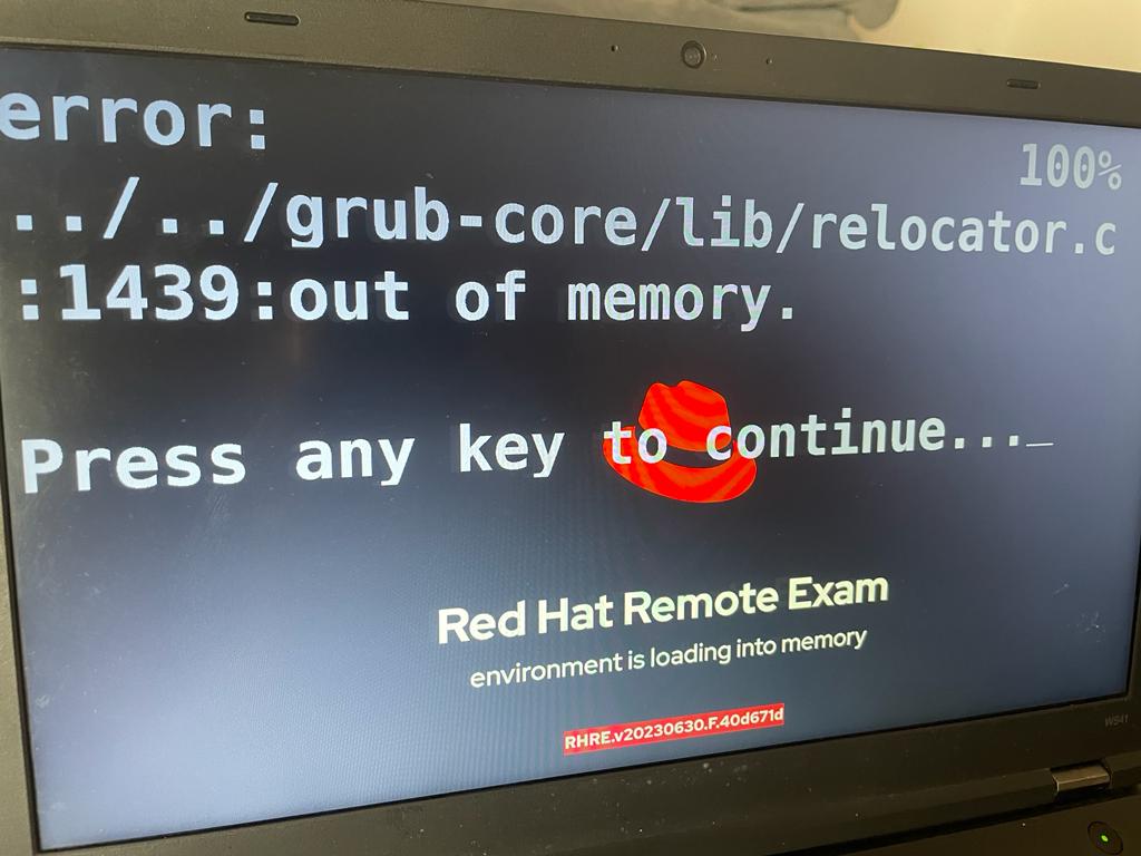 Solved: Cannot Boot Remote Exam Live ISO USB for Remote Ex... - Page 7 - Red Hat Learning Community