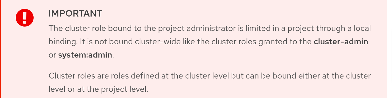 Openshift Oc Adm Policy Vs Oc Policy Red Hat Learning Community 