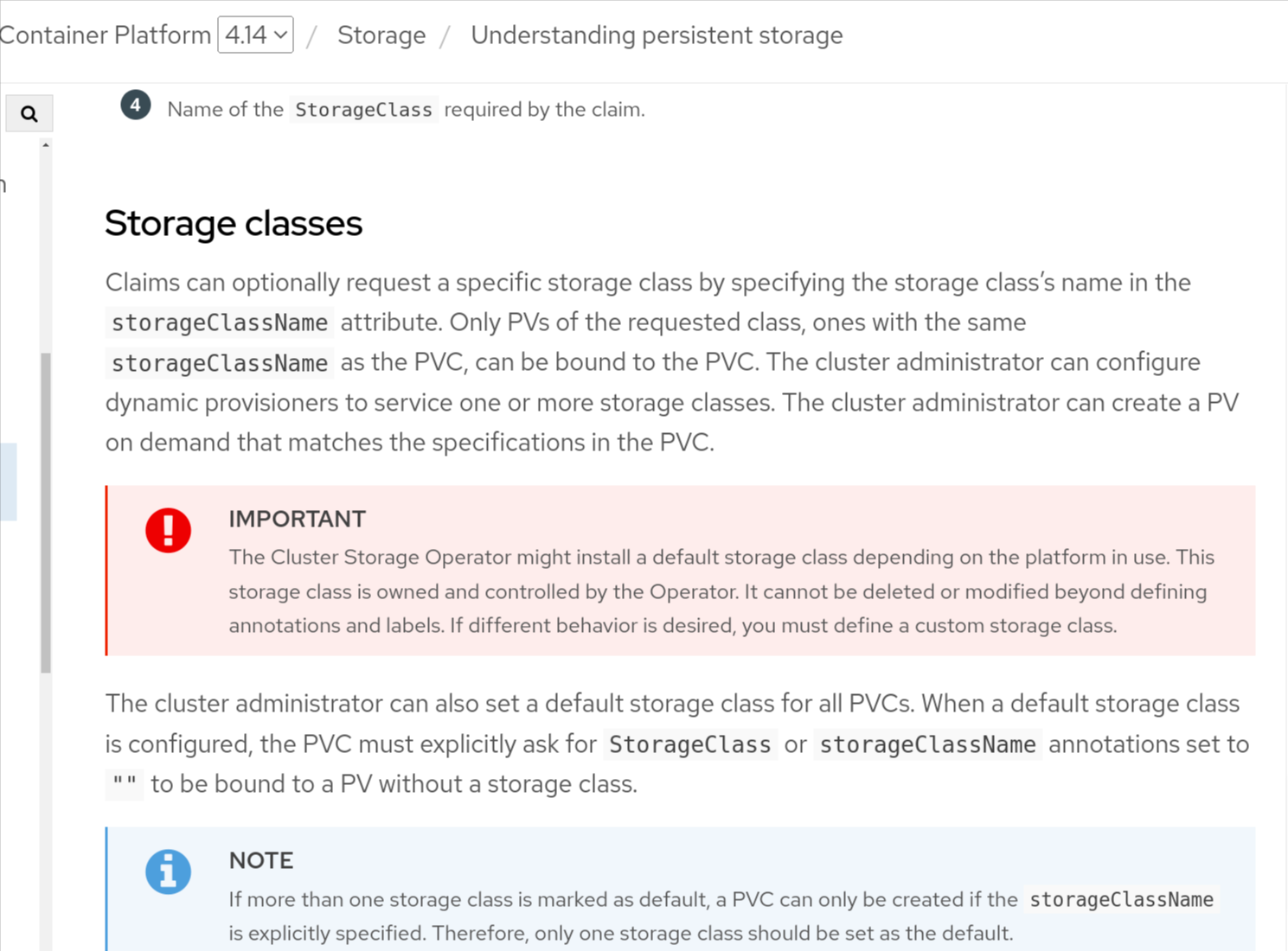 openshift - storage - Red Hat Learning Community