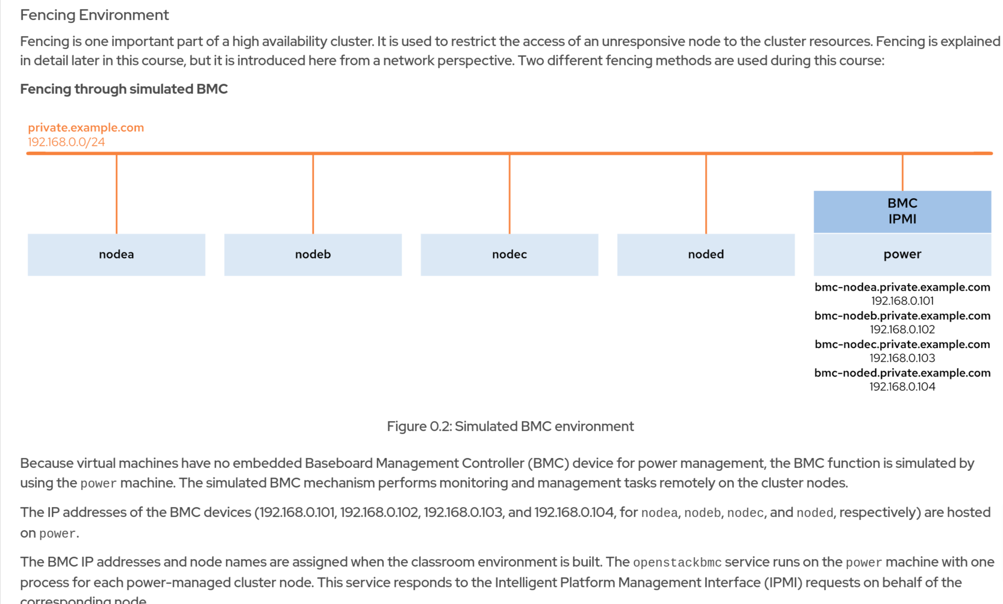 Fence device location - Red Hat Learning Community