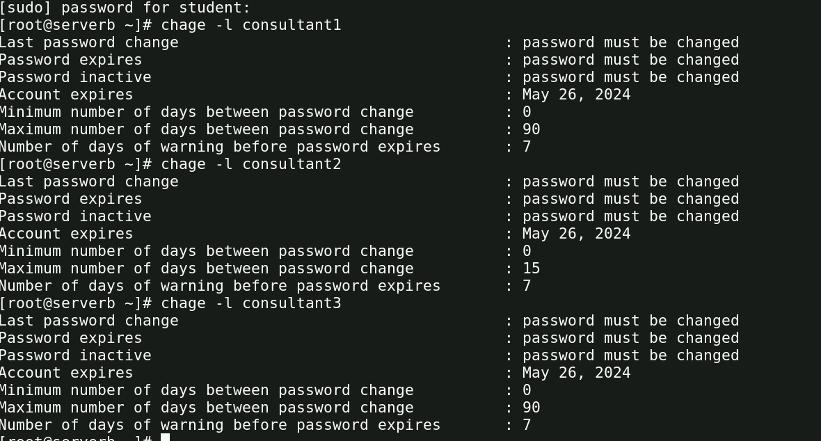RH124 - Lab: Manage Local Users and Groups - Red Hat Learning Community
