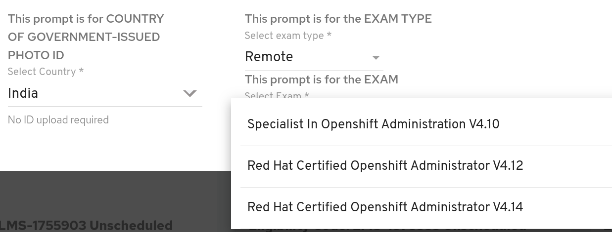 Solved: Is v4.14 available for the current EX280 exam? - Red Hat Learning Community