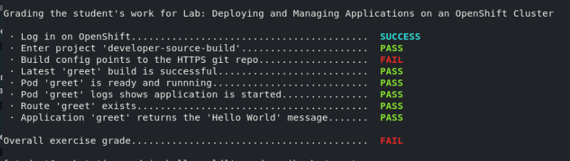 D288-Lesson1 Lab:Deploying and Managing Applicatio... - Red Hat ...