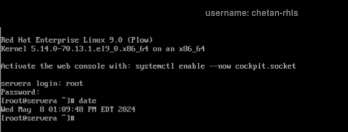 Solved Rh134 Rh199 Rhel9 0 Lab Reset Root Password Usi Red Hat Learning Community