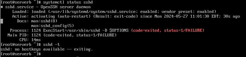 Solved: rh124-9.0 ch10: SSH key removal and regenerating b... - Red Hat ...
