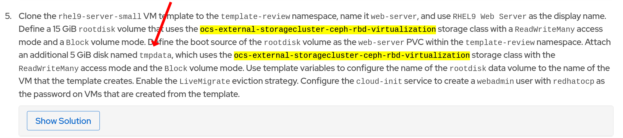 do316 (v4.14) chapter 6 section 5, lab grade templ... - Red Hat Learning Community