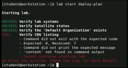 Solved: Red Hat Satellite 6 - Deploy step failure - Red Hat Learning ...