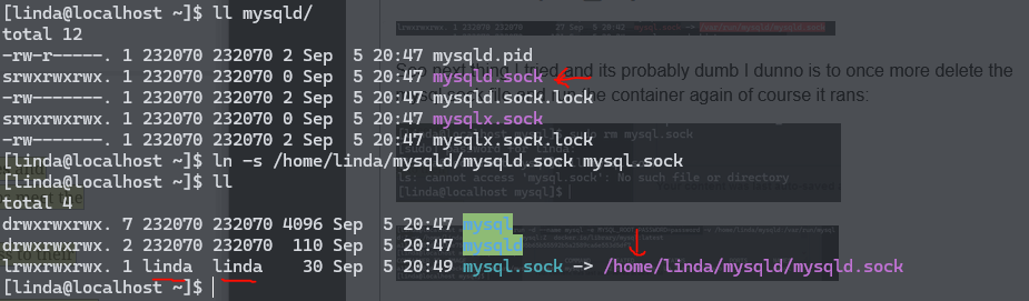 Solved: Podman volume mount /var/lib/mysql problem. - Red Hat Learning Community